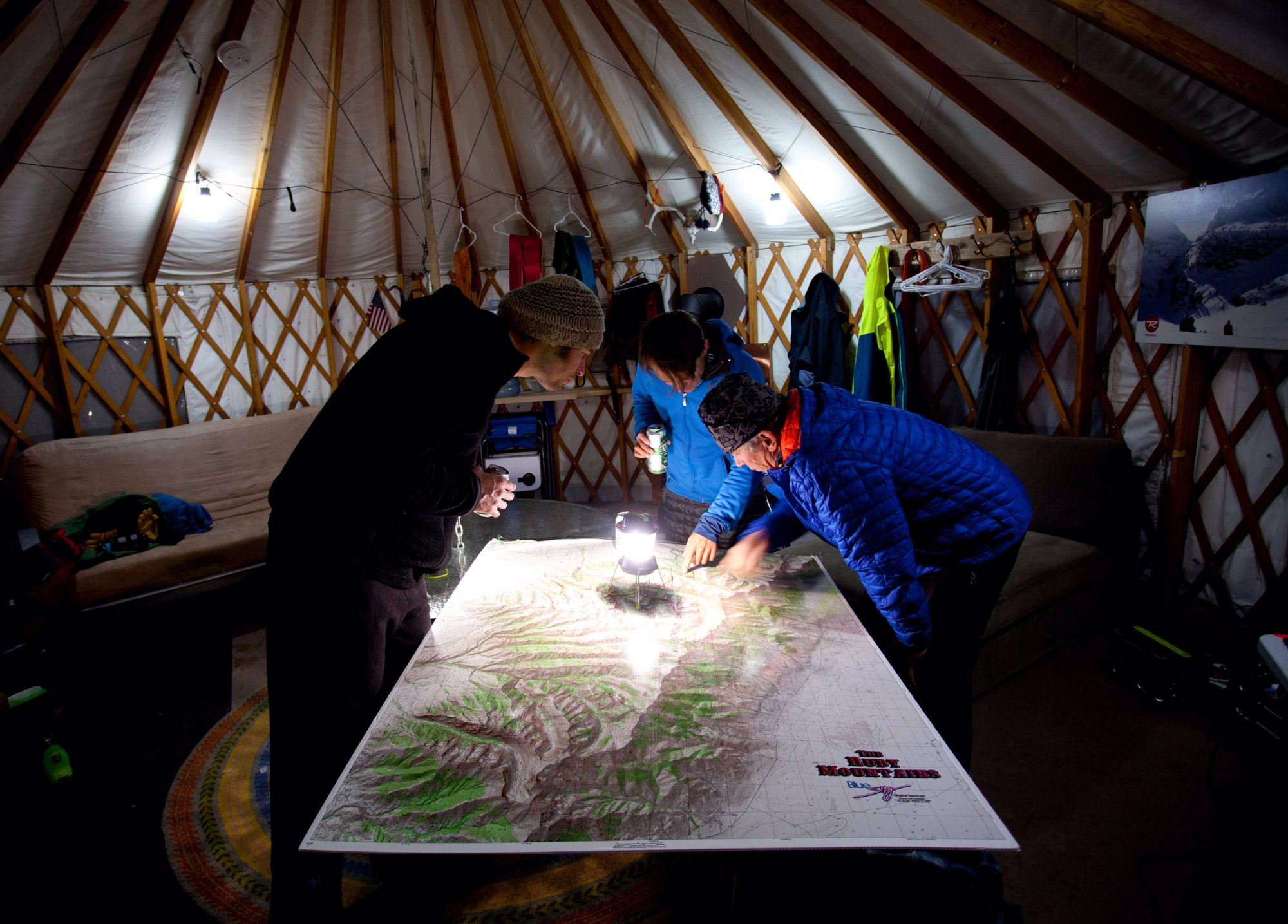 Ruby High Yurt - Ruby Mountain Heli
